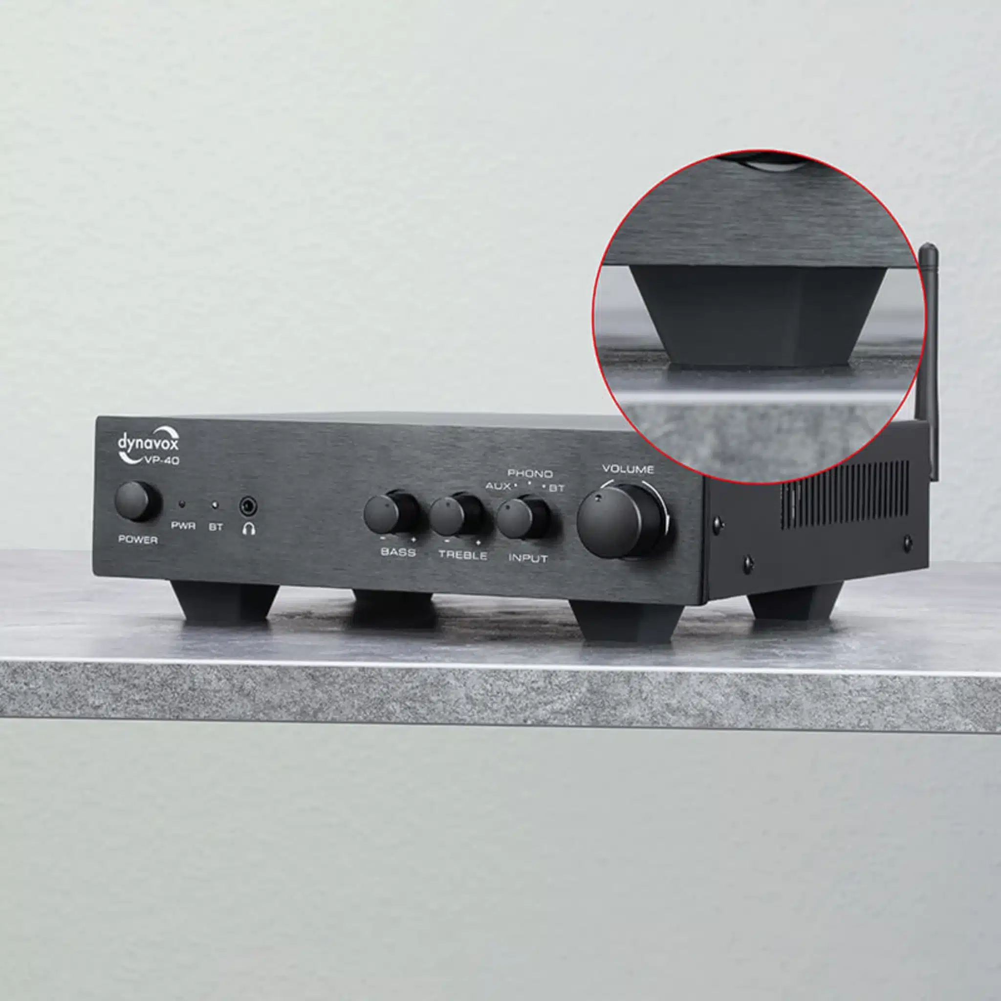 Dynavox Vibrationsdämpande fötter - HiFi Experience